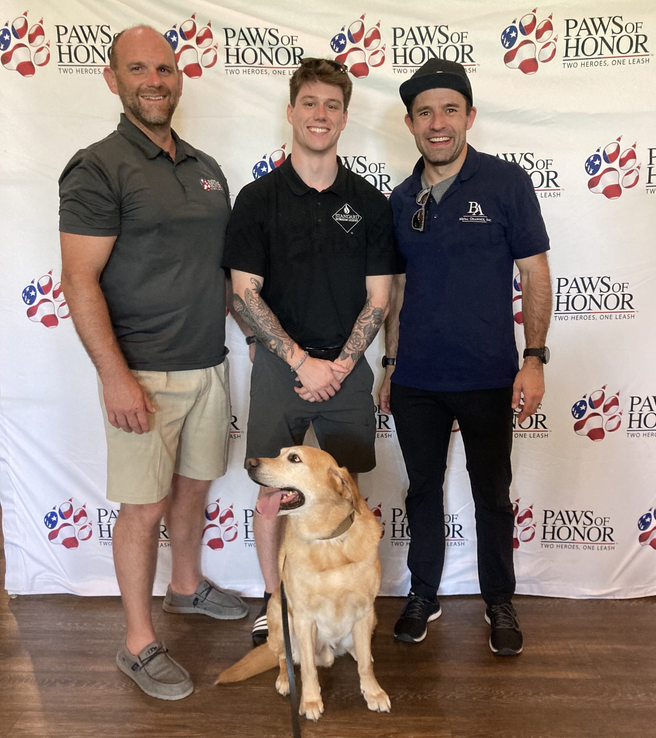 SPL Supports Paws of Honor - Standard Petroleum Logistics